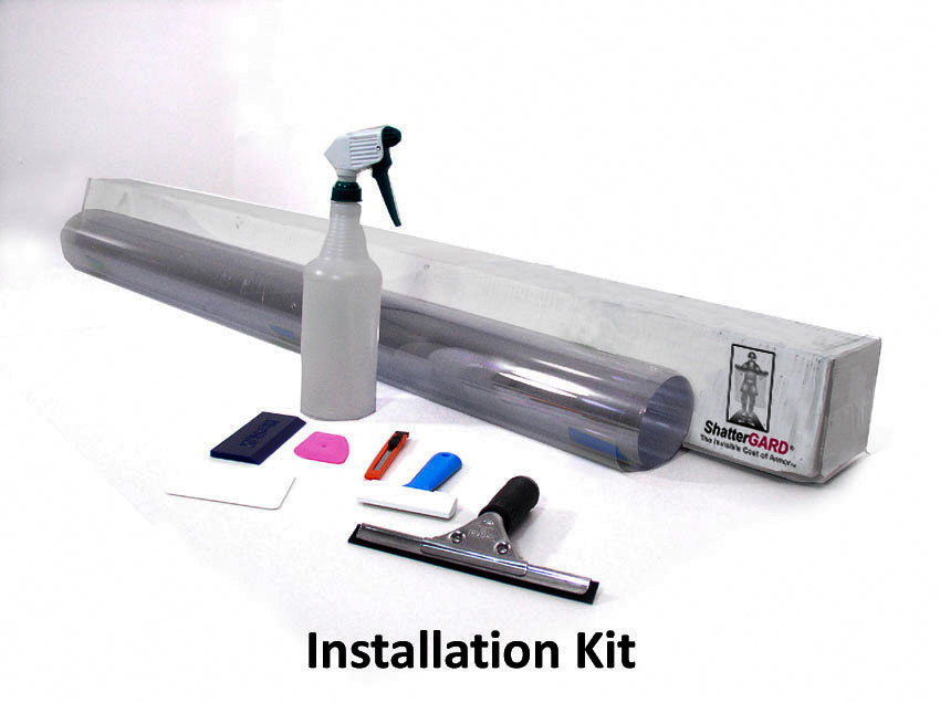 Hurricane Glass Protection Kits by StormGARD | Safety Window Film Kits ...